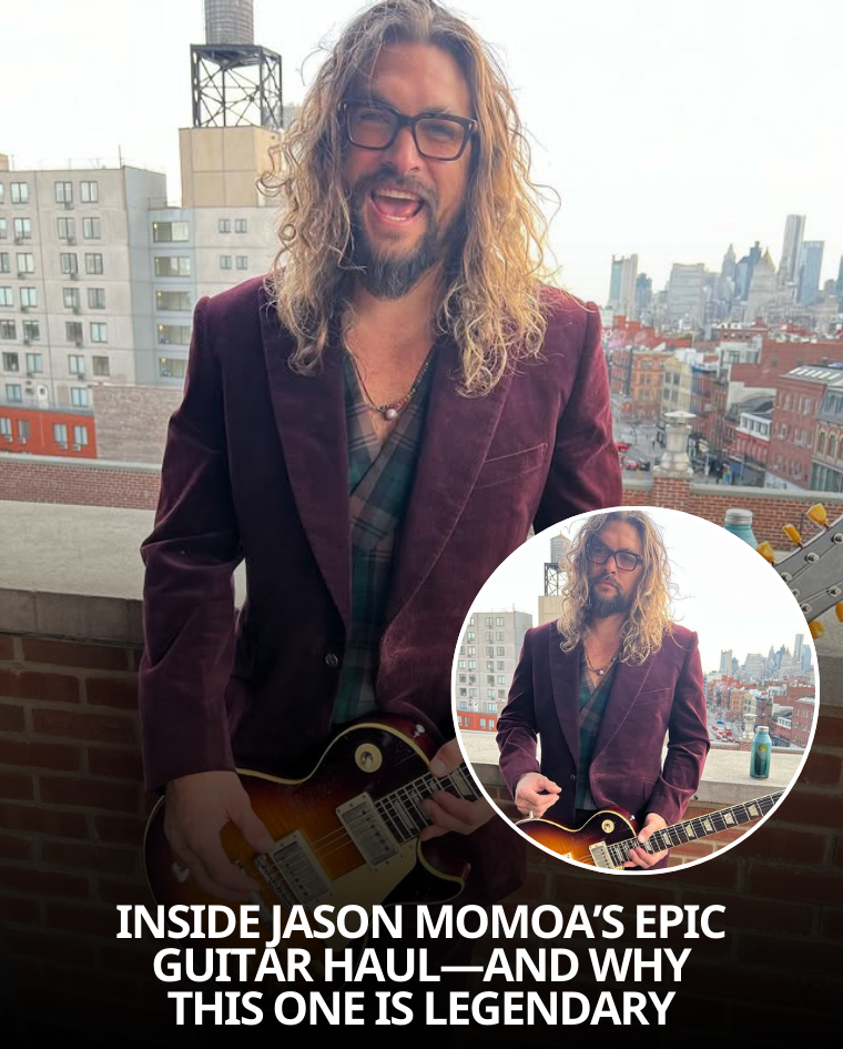 Inside Jason Momoa’s Epic Guitar Haul—And Why This One Is Legendary - Us