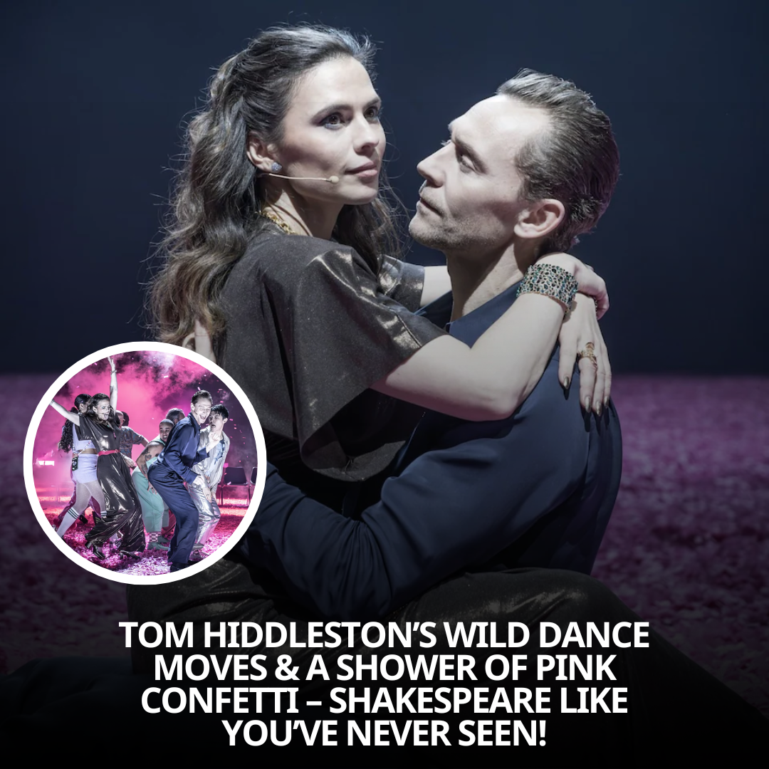 Tom Hiddleston’s Wild Dance Moves & a Shower of Pink Confetti ...